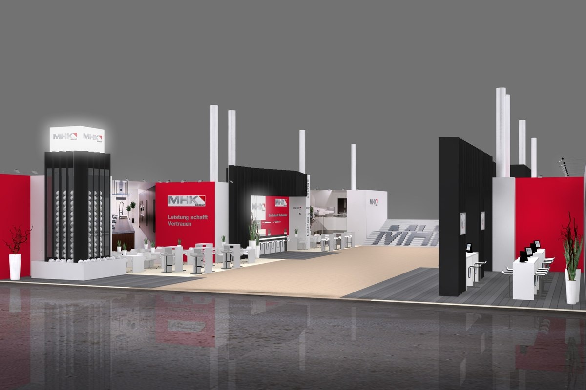MHK exhibition stand at the IMM in Cologne